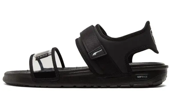 PUMA Softride Sandals - Black