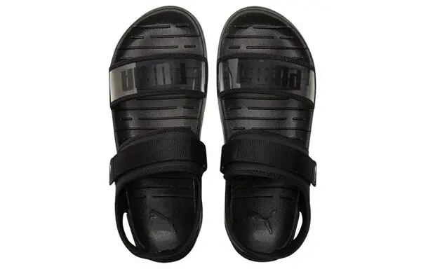 PUMA Softride Sandals - Black