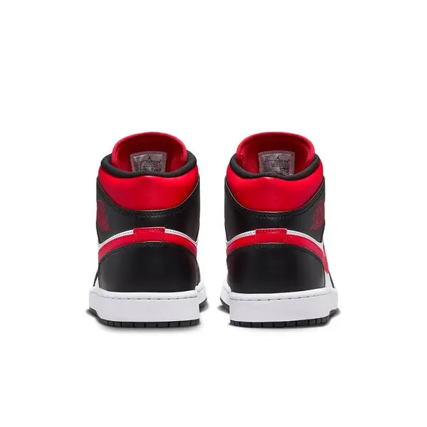 JORDAN 1 Mid "bred Toe" Sneakers - Red