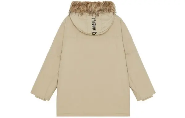 NEW BALANCE Down Jacket With Fur-trimmed Hood