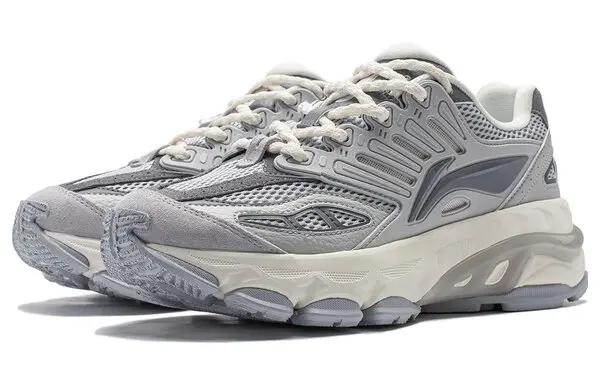 LI-NING Twenty Mountain Sneakers - Grey/white