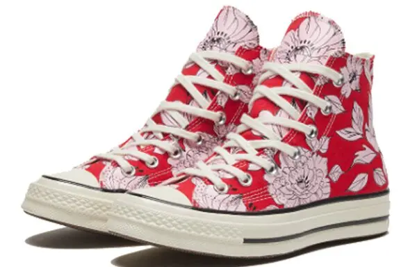 CONVERSE Chuck 70 High Top Vintage Floral Sneakers