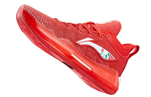 LI-NING Yushuai 13 Low 'rose City' Sneakers - Red/white