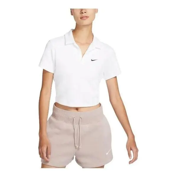 Nike Essential Short-sleeve Polo Shirt - White