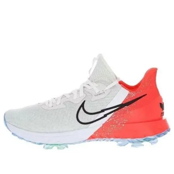 Nike Zoom Infinity Tour Golf Sneakers - White/red