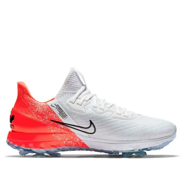 Nike Zoom Infinity Tour Golf Sneakers - White/red