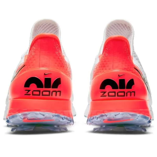 Nike Zoom Infinity Tour Golf Sneakers - White/red