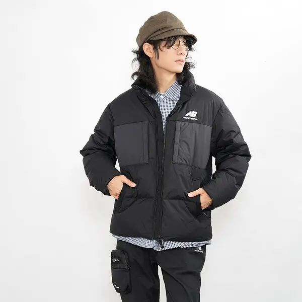 NEW BALANCE Short Down Jacket Asia Sizing