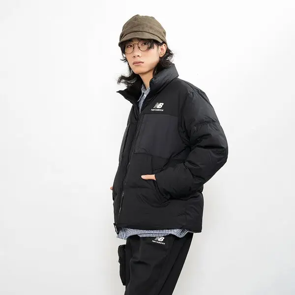 NEW BALANCE Short Down Jacket Asia Sizing