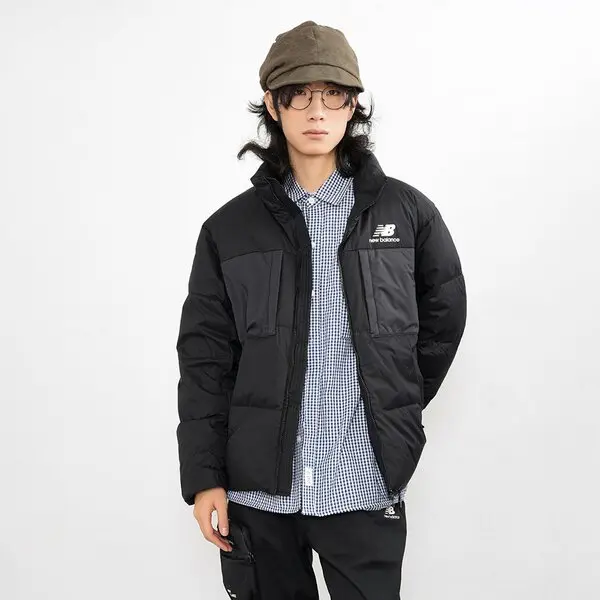 NEW BALANCE Short Down Jacket Asia Sizing