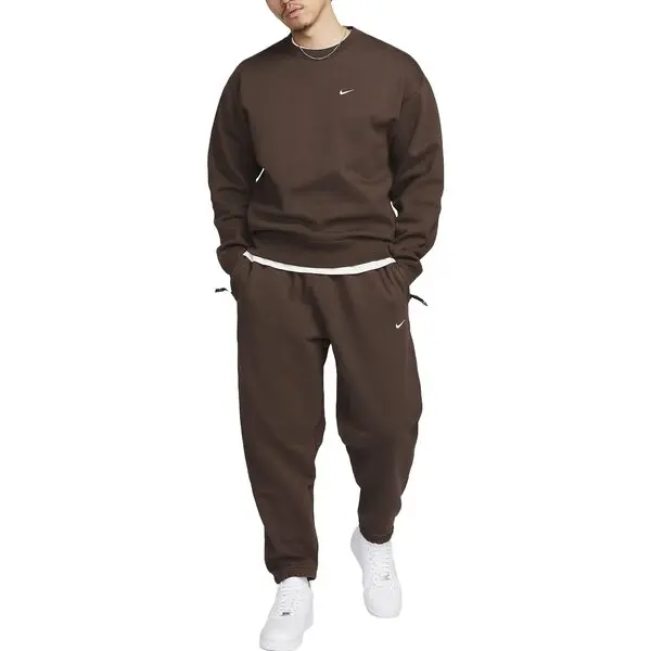 Nike Solo Swoosh Sweatpants - Brown