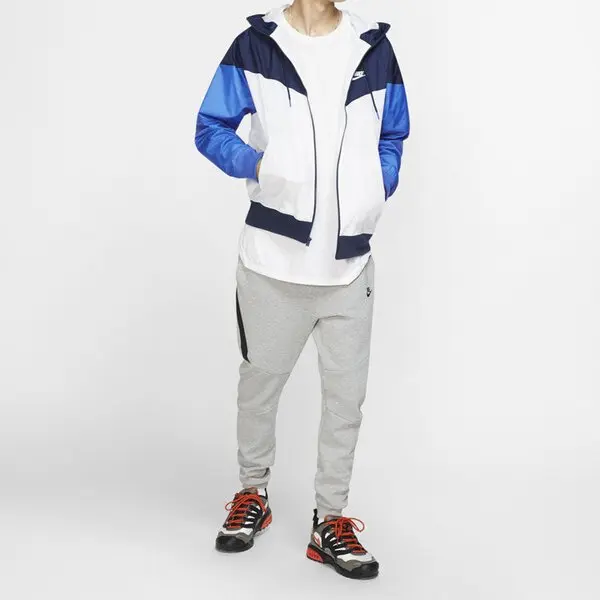 Nike Colorblock Sports Windbreaker Jacket - Sky Blue