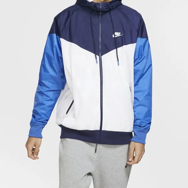 Nike Colorblock Sports Windbreaker Jacket - Sky Blue