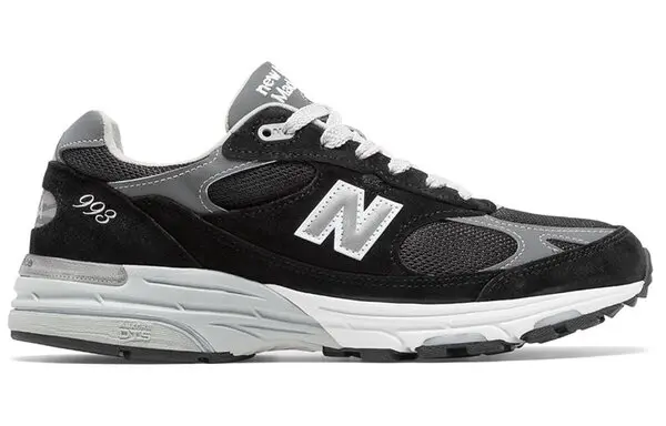 NEW BALANCE 993 Made In Usa Athletic Sneakers - Black