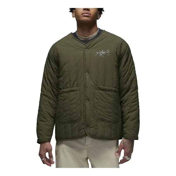 JORDAN Flight Heritage Reversible Bomber Jacket - Green