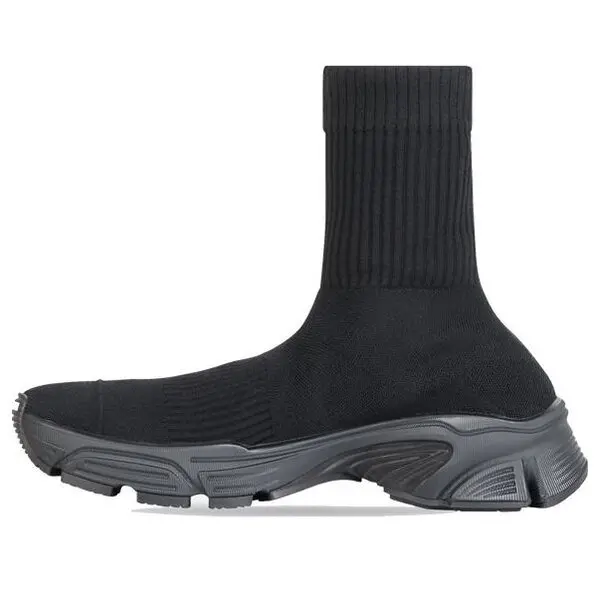 Balenciaga Speed 3.0 Monocolor Sneakers - Black/white