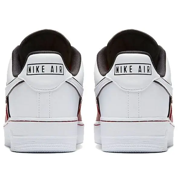 Nike Force 1 Low '07 Lv8 Sneakers - White/red