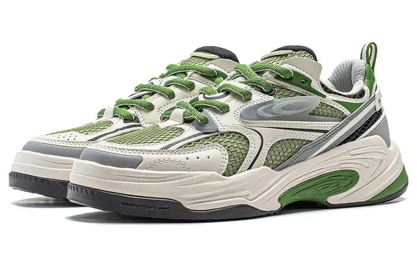 LI-NING Shining Star 2 Sneakers - White/grey/green