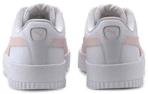 PUMA Carina Leather Sneakers - White/pink
