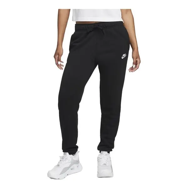 Nike Club Fleece Joggers - Black/white