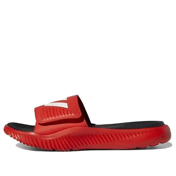 Adidas Alphabounce Slide 'active Red White Black - Active Red/white/black