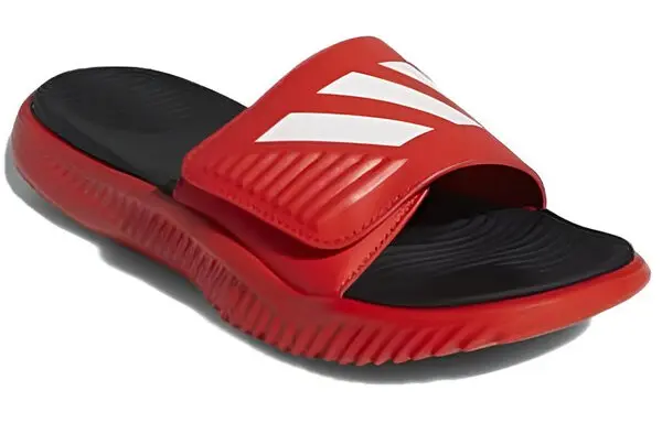 Adidas Alphabounce Slide - Active Red/white/black