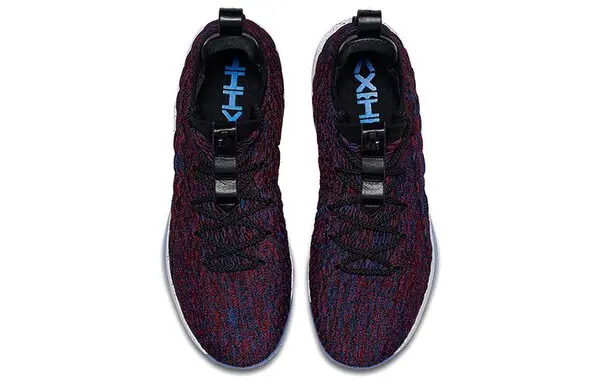 Nike Lebron 15 Low "supernova" Basketball Sneakers - Red/blue/black
