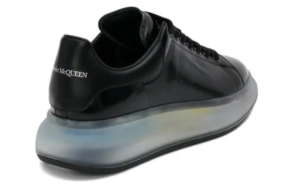 Alexander McQueen Larry Leather Sneakers - Black/multi