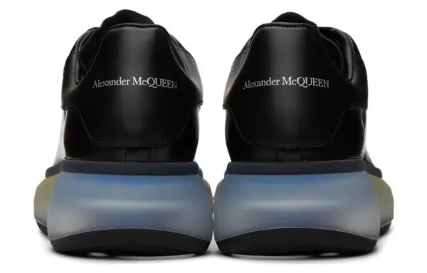 Alexander McQueen Larry Leather Sneakers - Black/multi