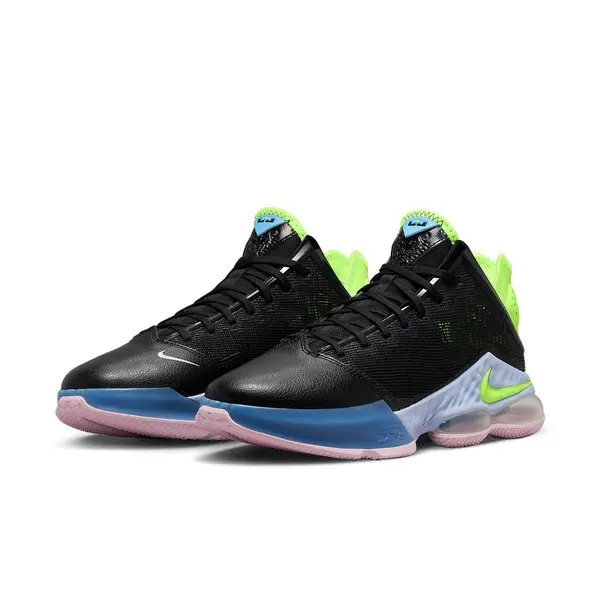 Nike Lebron 19 Low Ep Athletic Sneakers - Black/green