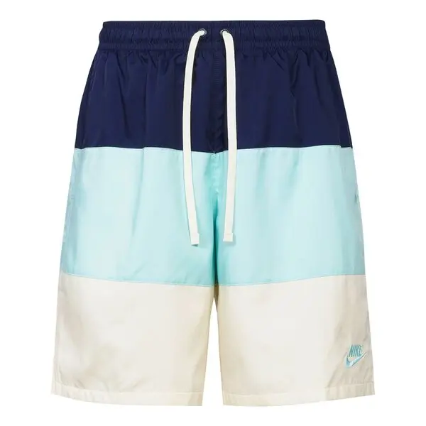 Nike Color Blocked Woven Sports Shorts - Multi-color