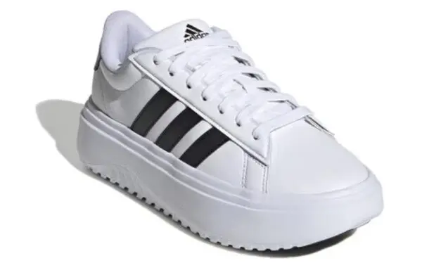 Adidas Grand Court Platform Sneakers - White/black