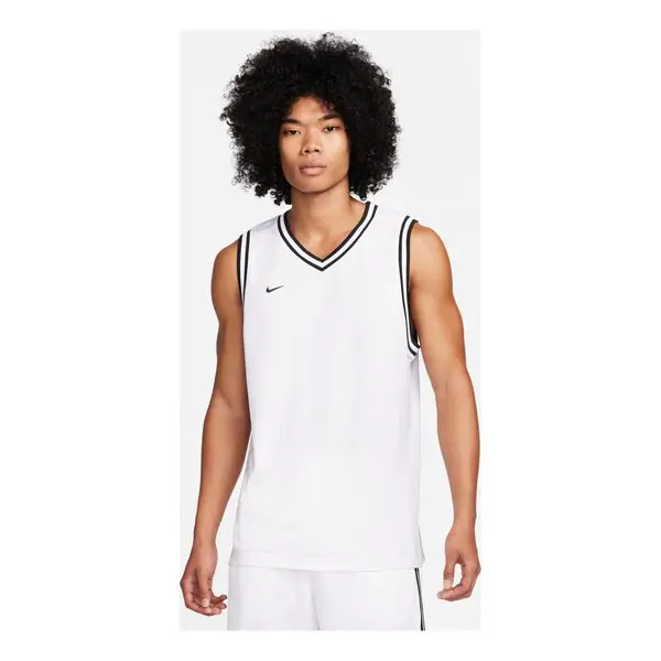Nike Dna Basketball Jersey - White/black