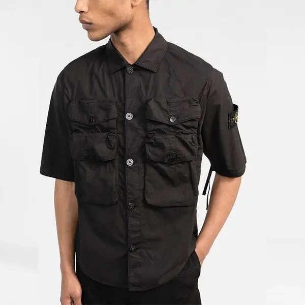 Stone Island Garment Dyed Shirt
