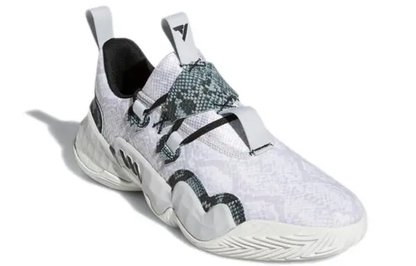 Adidas Trae Young 1 "snakeskin" Sneakers - White/black
