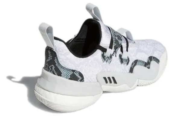 Adidas Trae Young 1 "snakeskin" Sneakers - White/black