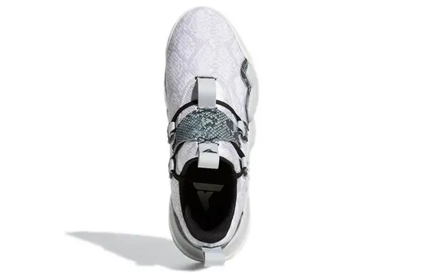 Adidas Trae Young 1 "snakeskin" Sneakers - White/black