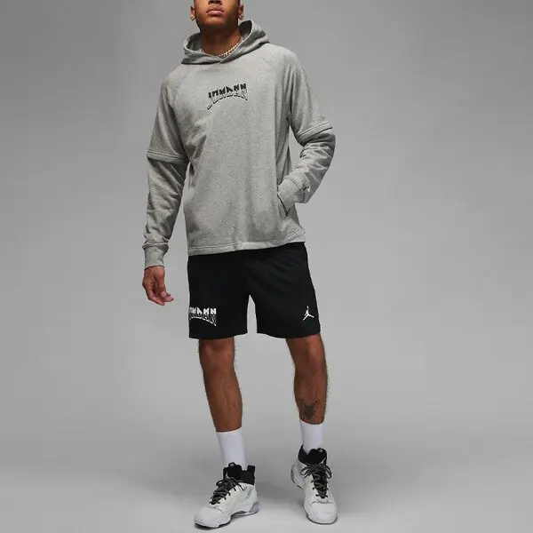 JORDAN Air Dri-fit Sport Graphic Fleece Pullover Hoodie