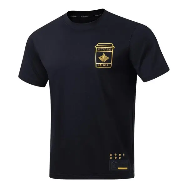 LI-NING Jimmy Butler Fast Dry Basketball T-shirt - Black