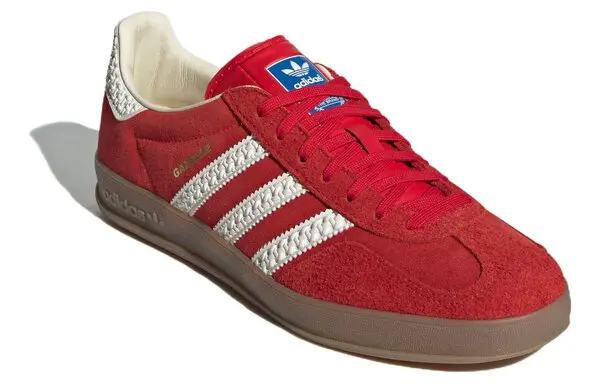 Adidas Gazelle Indoor Sneakers - Red/white
