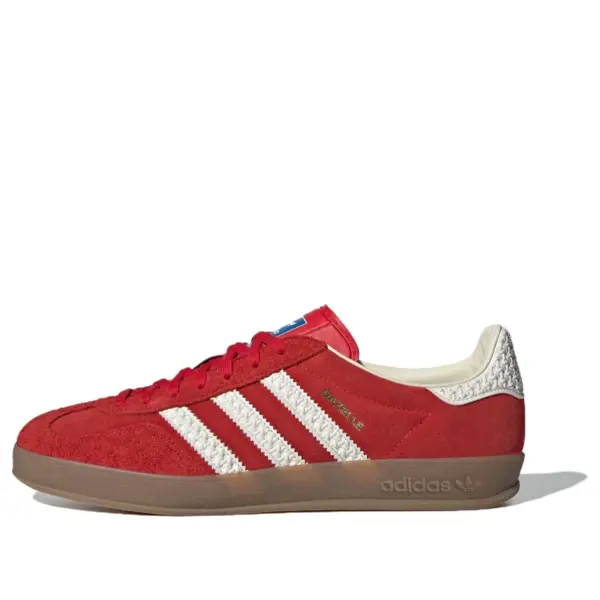 Adidas Gazelle Indoor Sneakers - Red/white