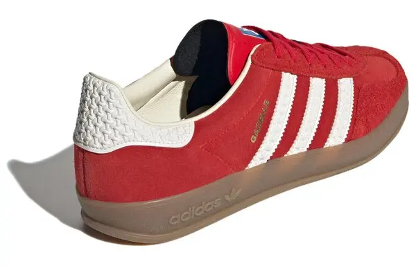 Adidas Gazelle Indoor Sneakers - Red/white