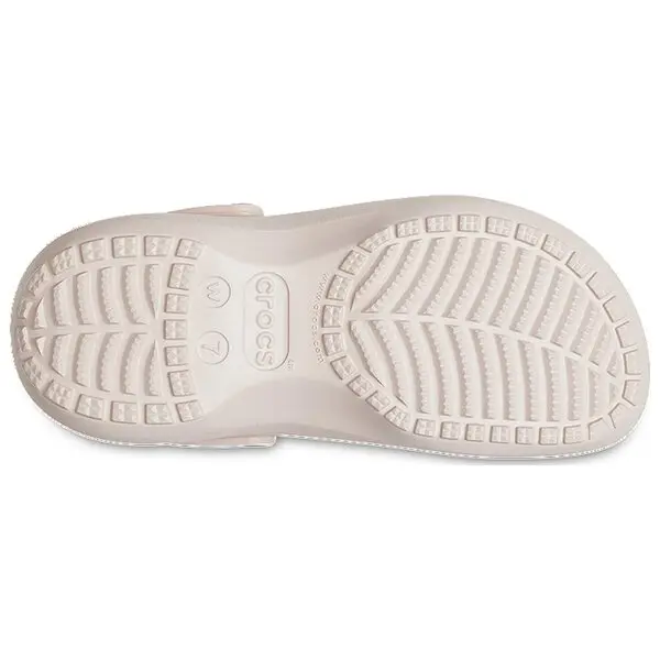 CROCS Platform Clogs - Beige