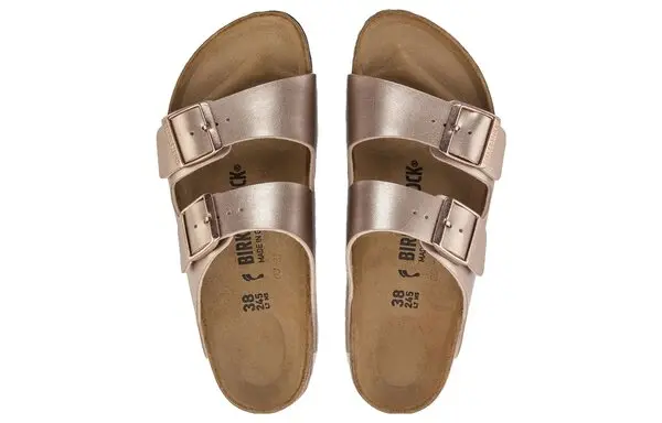BIRKENSTOCK Arizona Birko-flor Sandals - Copper