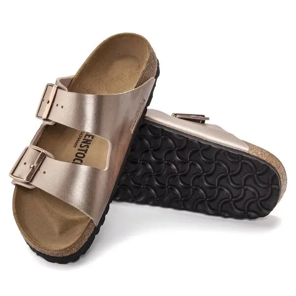 BIRKENSTOCK Arizona Birko-flor Sandals - Copper