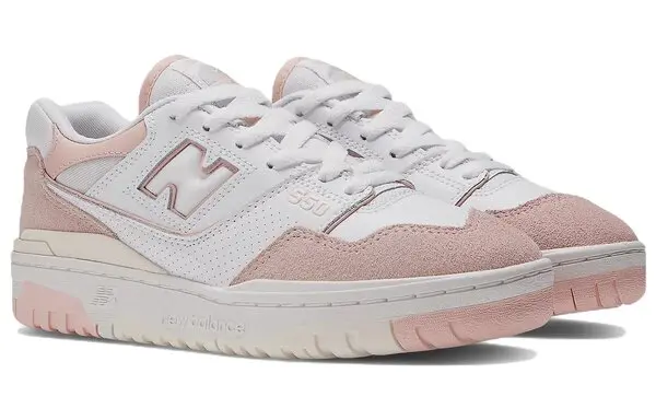 NEW BALANCE 550 Sneakers - Pink/white