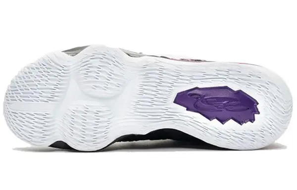 Nike Lebron 17 "lakers" High-top Athletic Sneakers - Black