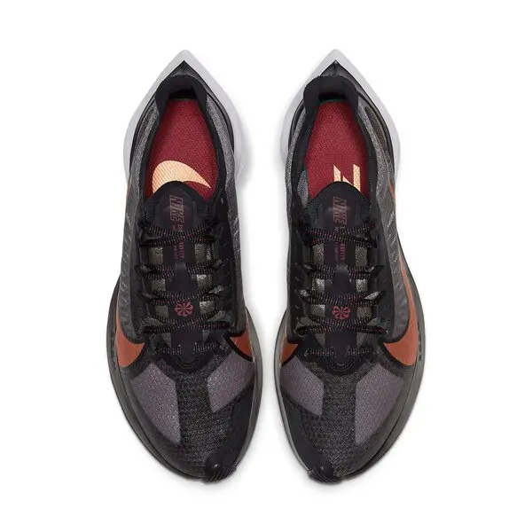 Nike Zoom Gravity Metallic Copper Running Shoes - Black