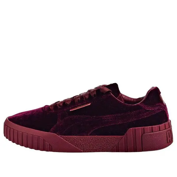 PUMA Cali Velvet Sneaker - Wine