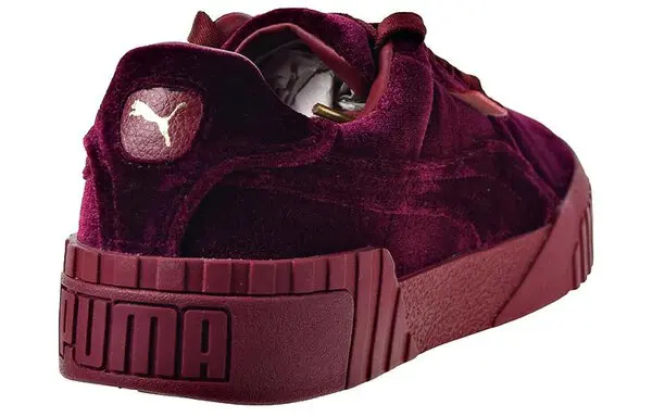 PUMA Cali Velvet Sneaker - Wine